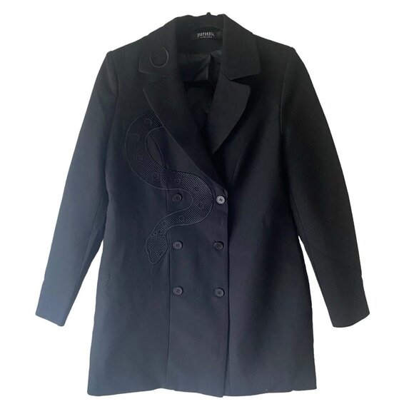Disturbia | Dresses | Disturbia Sliver Embroidered Blazer Dress Size 6 ...